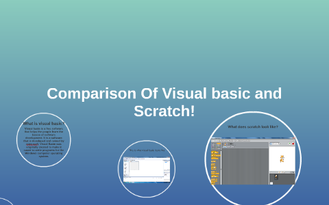 Comparison Of Visual basic and Scratch by on Prezi