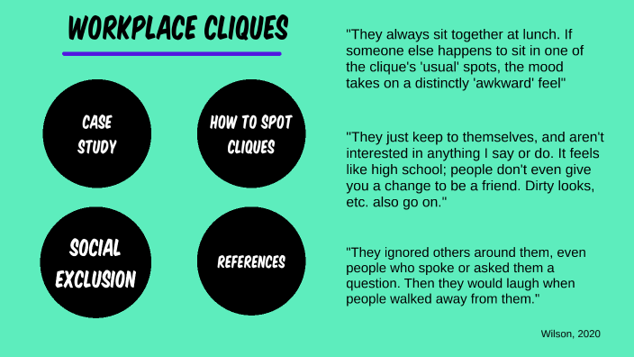 Workplace Cliques by Ashli Irwin on Prezi