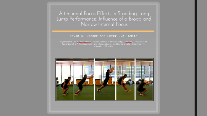 Attentional Focus Effects in Standing Long Jump Performance: by Jenn ...