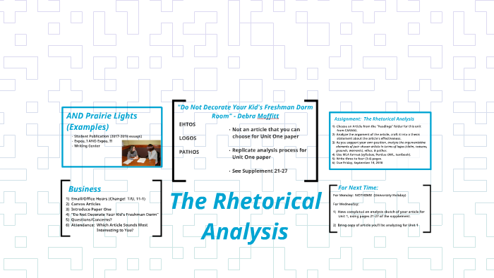 Rhetorical Analysis by Courtney Ress on Prezi