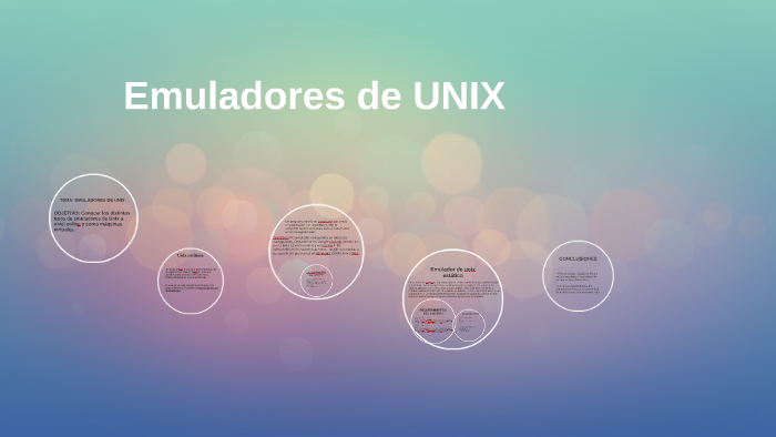 Emuladores de UNIX by Steven Bombón on Prezi