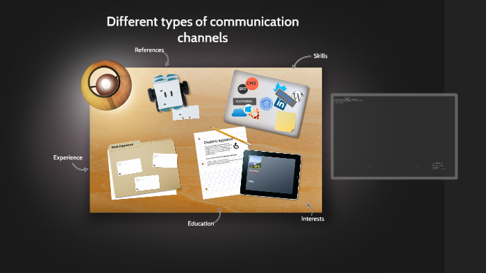 Different types of communication channels by Yinka Adeyemo on Prezi