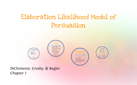 Elaboration Likelihood Model of Persuasion by Caroline Vines on Prezi