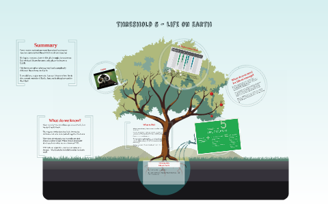 Threshold 5 - Life on earth by Lebron Curry on Prezi