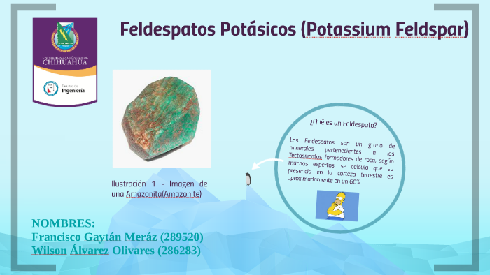 Feldespatos Potásicos (Potassium Feldspar) by Wilson Alvarez Olivares ...