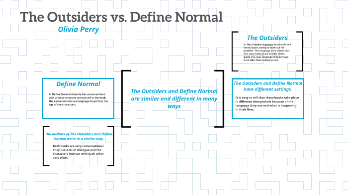 The Outsiders vs. Define Normal by Olivia Perry on Prezi