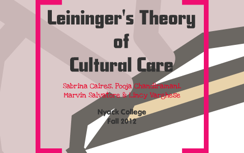 Leininger's Theory of Cultural Care by m s on Prezi