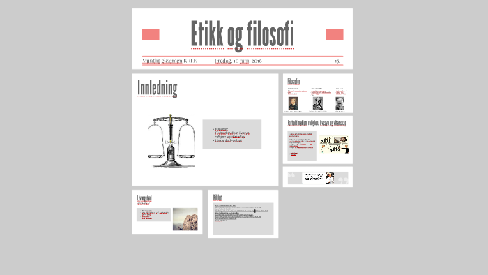 Etikk og filosofi by Andrine Juvodden on Prezi