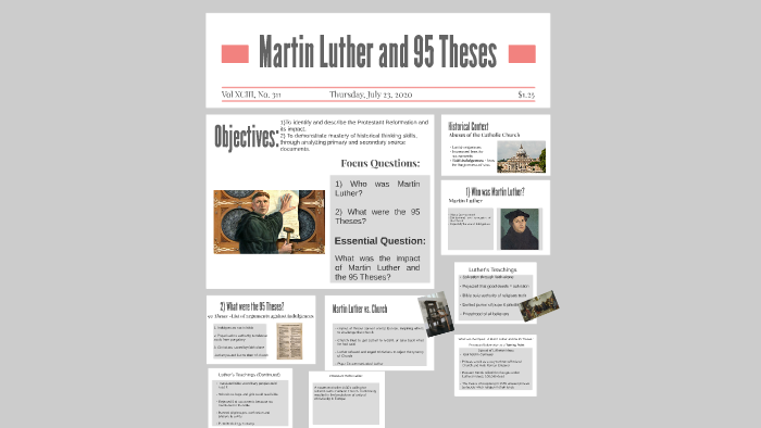 Martin Luther and 95 Theses by Patrick Larkin on Prezi