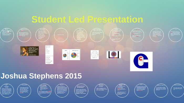 Student Led Presentation by Joshua Stephens