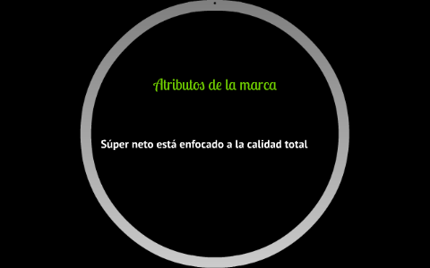 Atributos de la marca by Isaac Fabela