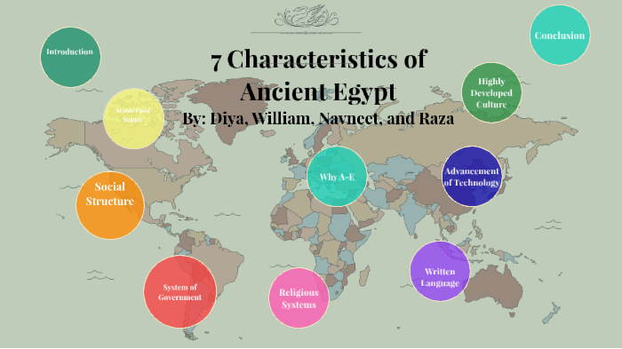 7 Characteristics of Ancient Egypt by RaccoonKing 231 on Prezi