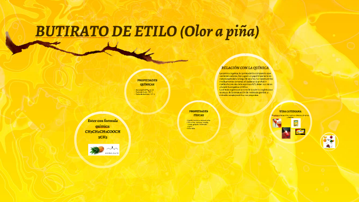 BUTIRATO DE ETILO by adriana medina on Prezi