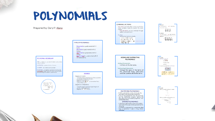 POLYNOMIALS by Israel Alano on Prezi