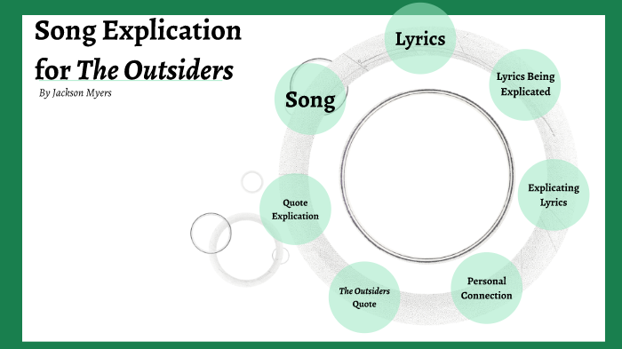 The Outsiders Song Explication by Jackson Myers on Prezi