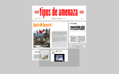 tipos de amenaza by Lizii Giraldo on Prezi