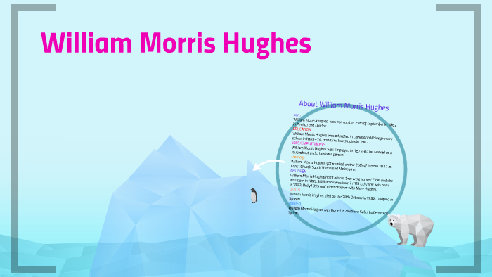 William Morris Hughes by yasmeen ali