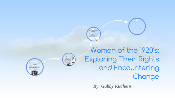 Women of the 1920's: Exploring Their Rights and Encountering by Gabby ...