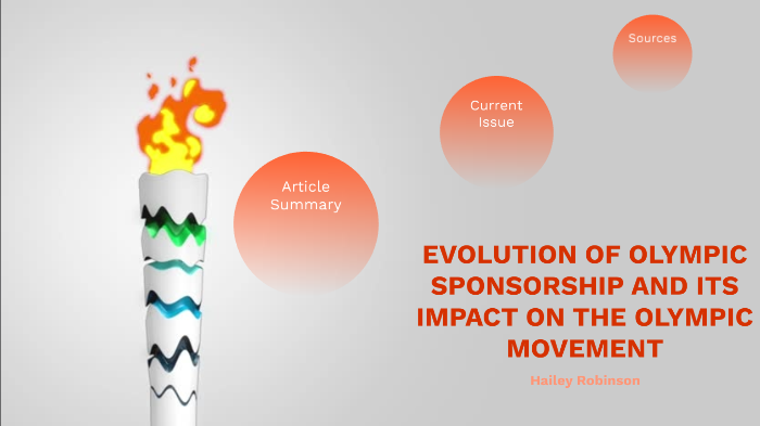 EVOLUTION OF OLYMPIC SPONSORSHIP AND ITS IMPACT ON THE OLYMPIC MOVEMENT ...