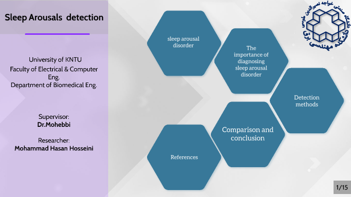 Sleep Arousal Detection By Mohammad Hasan Hosseini On Prezi