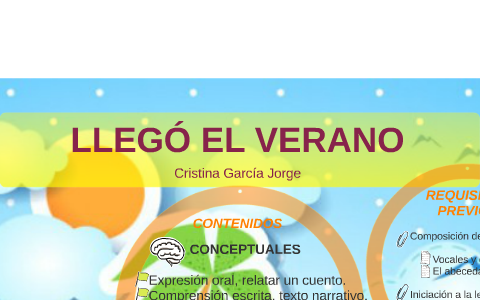 LLEGÓ EL VERANO by cristina garcia jorge on Prezi