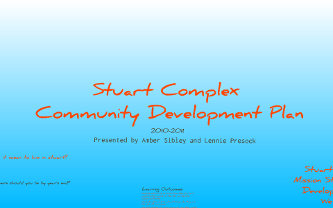 Community Development Plan by Amber Sibley