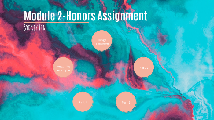 Module 2 Honors Assignment by Sydney Lin on Prezi