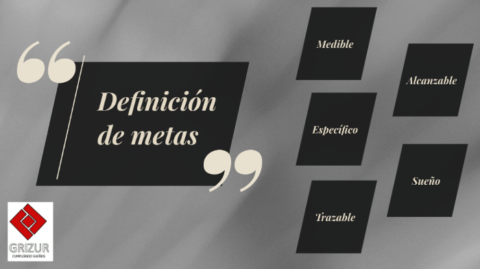 Definición de Metas by Saul Ramírez Hernández on Prezi