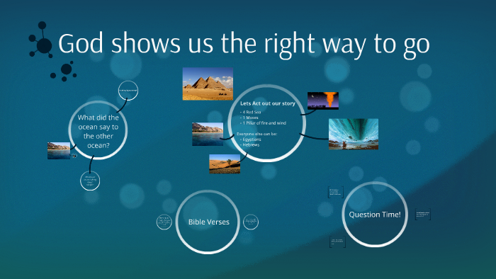 God shows us the right way to go by emily Walker on Prezi