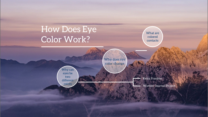 How does eye color work? by Keira Franken on Prezi