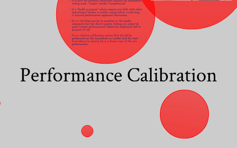 What is Performance Calibration? by Melissa Ferrer-Smith on Prezi