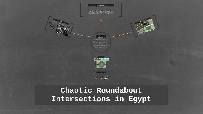 Chaotic Roundabout Intersections in Egypt by Nardeen Sawiris