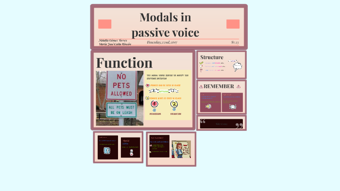 Modals in passive voice by natalia gomez torres on Prezi