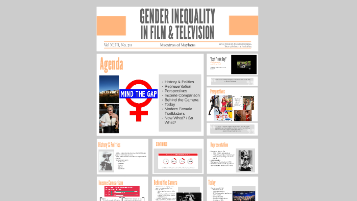 Gender Inequality in Film & Television by Theresa Vollmer on Prezi