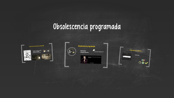 Obsolescencia programada by presentación ONG on Prezi