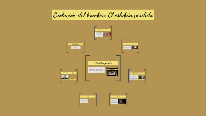 Evolución del hombre: El eslabón perdido by Ari Morales