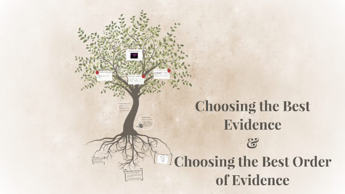 Choosing the Best Evidence by Ashley Nichols on Prezi