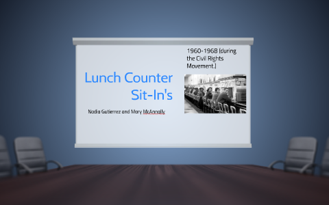 Lunch counter sit- in's by Mary McAnnally on Prezi