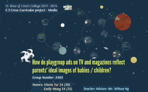 How do play group ads on TV and magazines reflect parents' ideal images ...