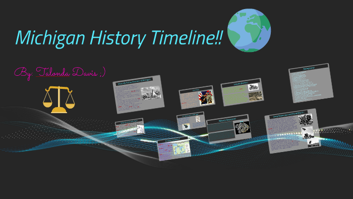 Michigan History Timeline!! by Talonda Davis on Prezi