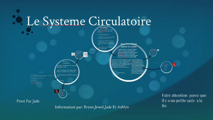 Le Systeme Circulatoire by J lewis on Prezi