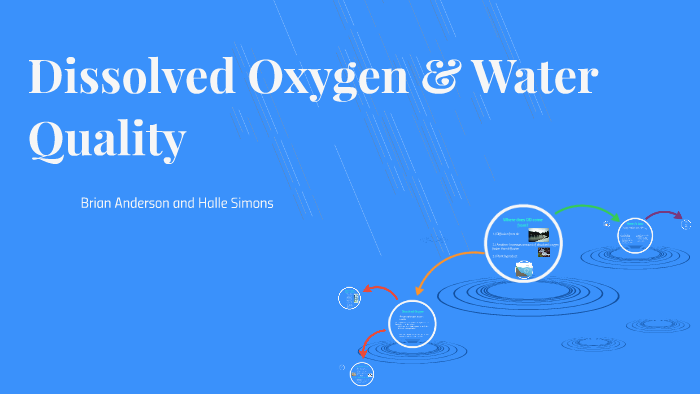 Dissolved Oxygen & Water Quality by Brian Anderson