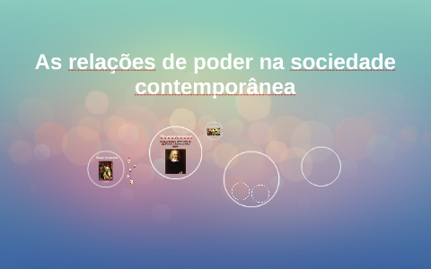 As relações de poder na sociedade contemporânea by Júlia Helen on Prezi