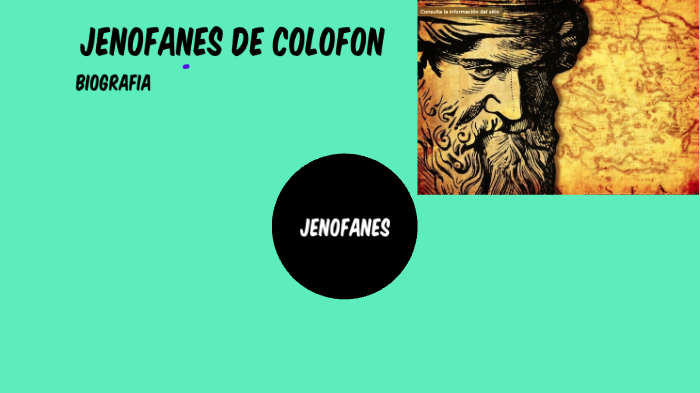 Jenofanes De Colofon by Santiago Escobar on Prezi