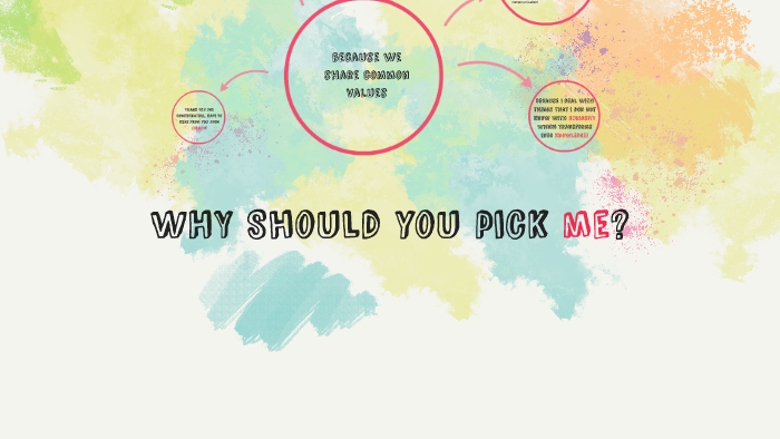 WHY Should you pick me? by Nina Jerak on Prezi
