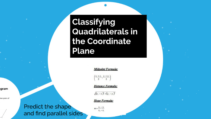 Classifying QUadrilaterals in the Coordinate Plane by Jocelyn Delgado ...