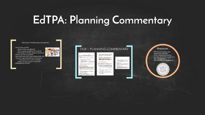 EdTPA: Planning Commentary by claudine avalos on Prezi