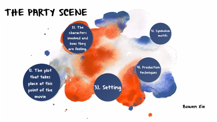 Scene analysis: the party scene by Bowen Xie on Prezi