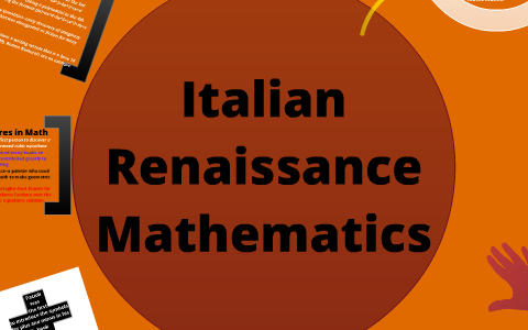 Italian Renaissance Mathematics by JJ Richards