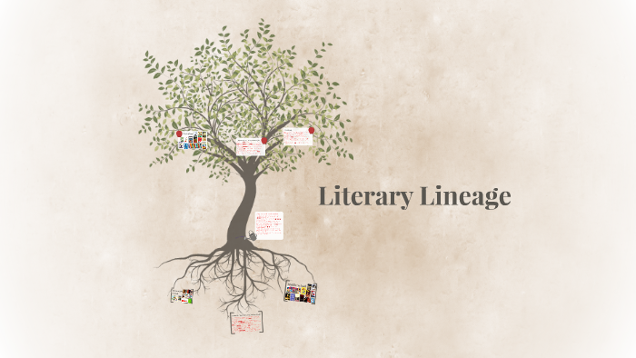 Literary Lineage by Maria Villa on Prezi